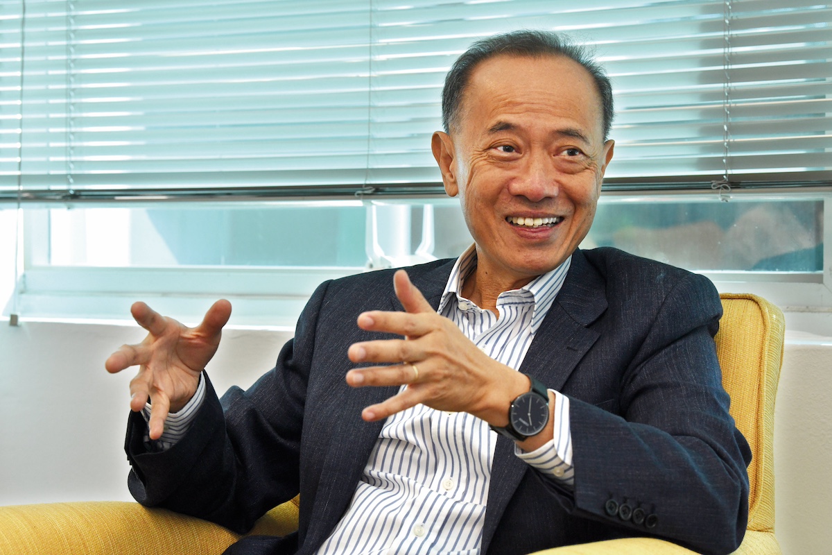 Former minister George Yeo speaks about the launch of the final part of ...