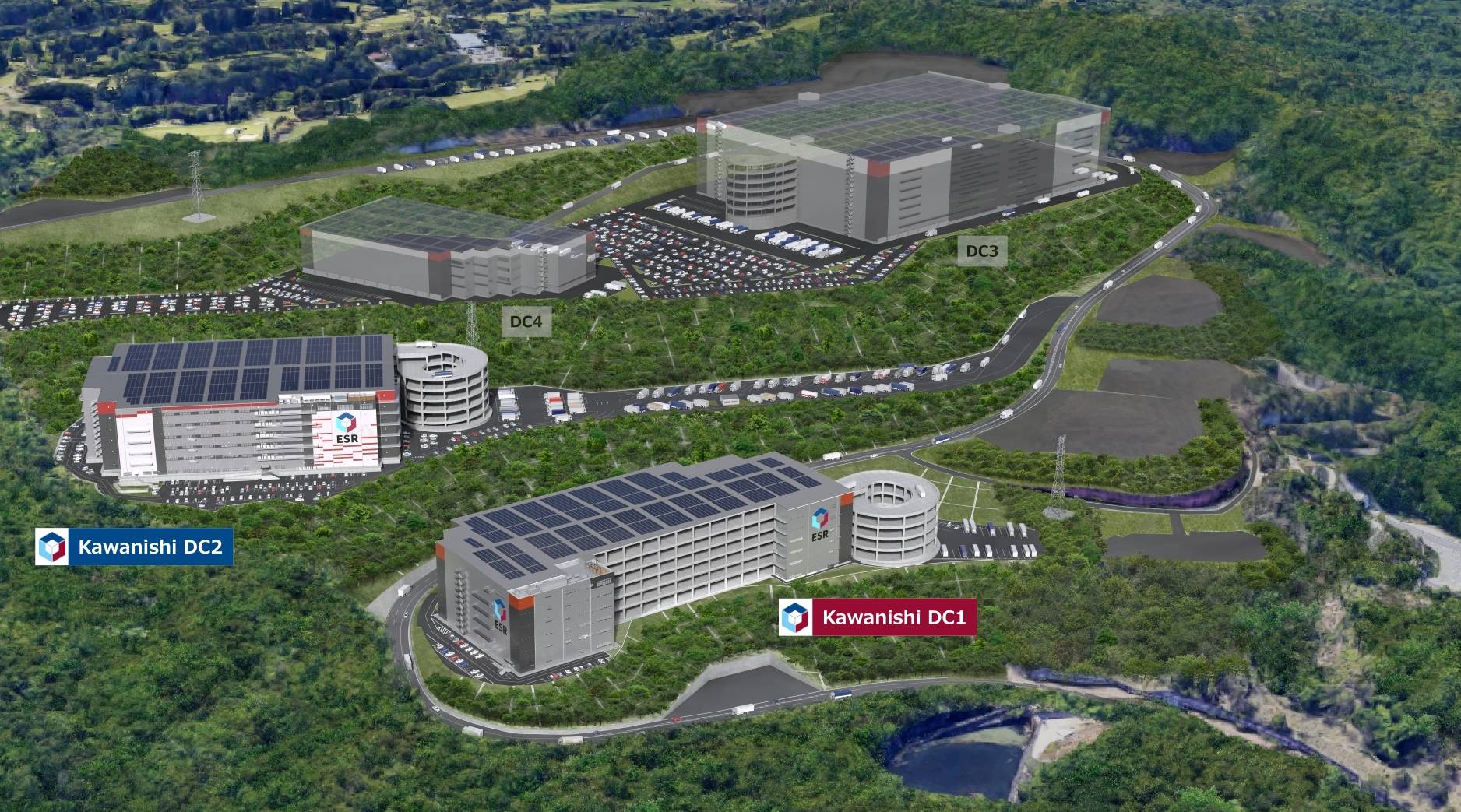 ESR Group begins construction of largest distribution hub in Japan of ...
