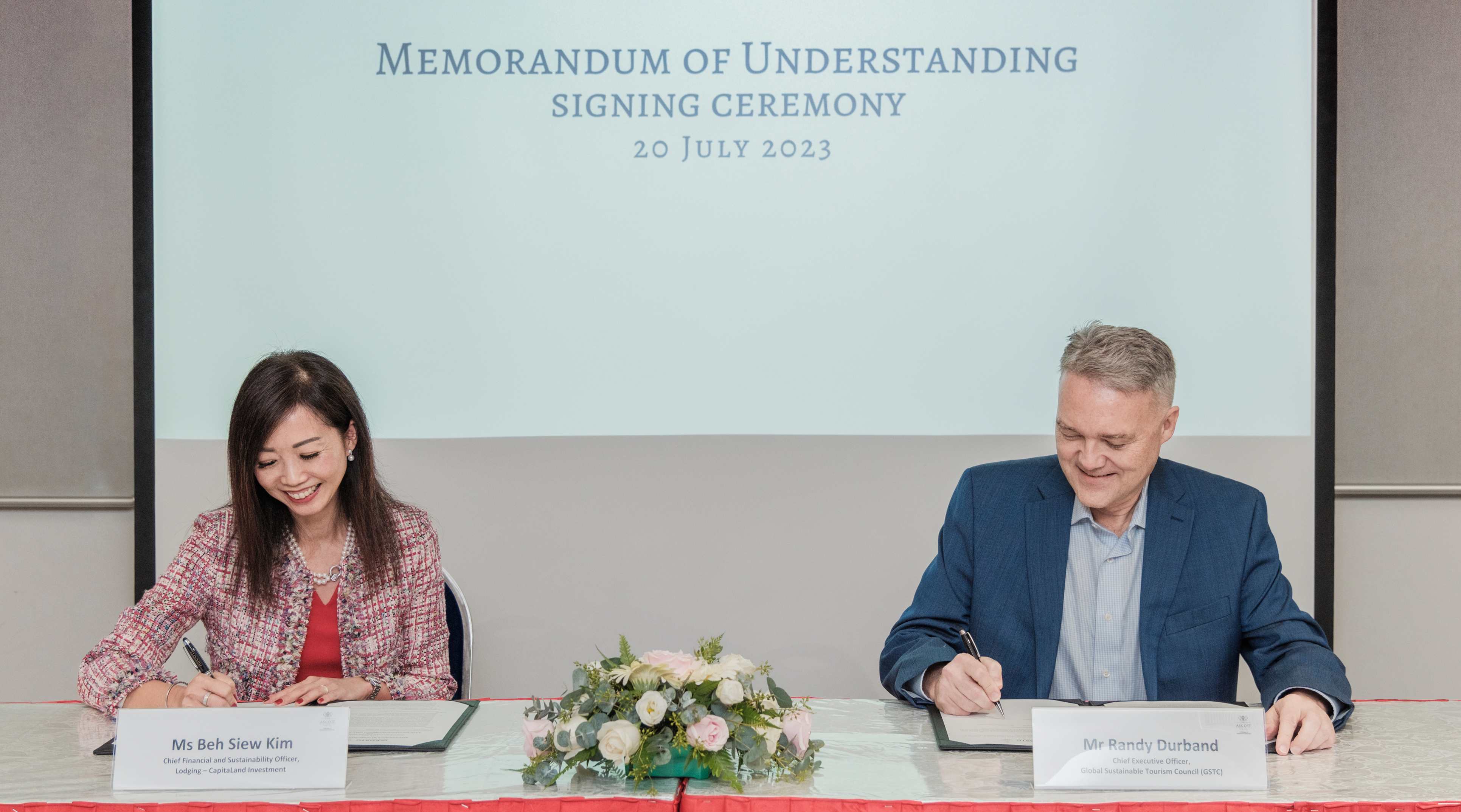 Ascott signs MOU with UN-formed body to train hospitality staff in ...