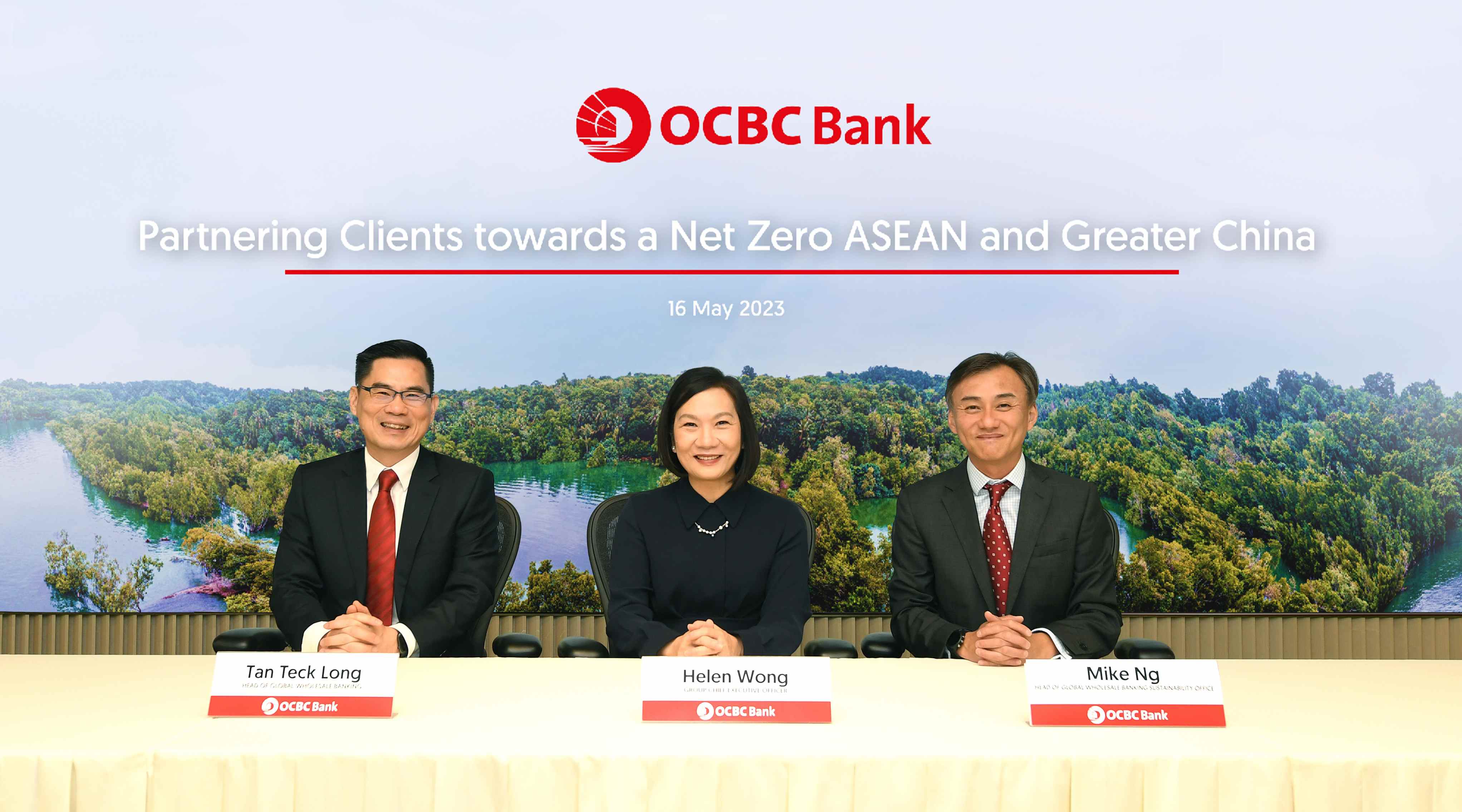OCBC unveils net-zero targets across six sectors, covering two-thirds ...