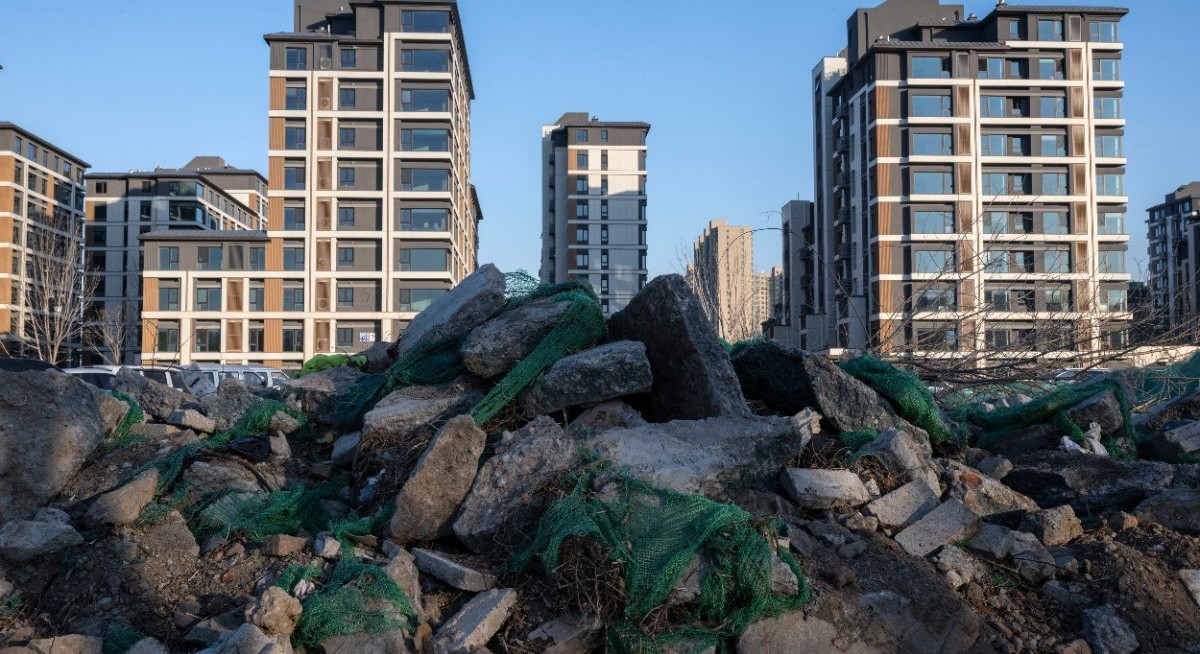 China’s property stocks tumble back to pre-2024 stimulus levels