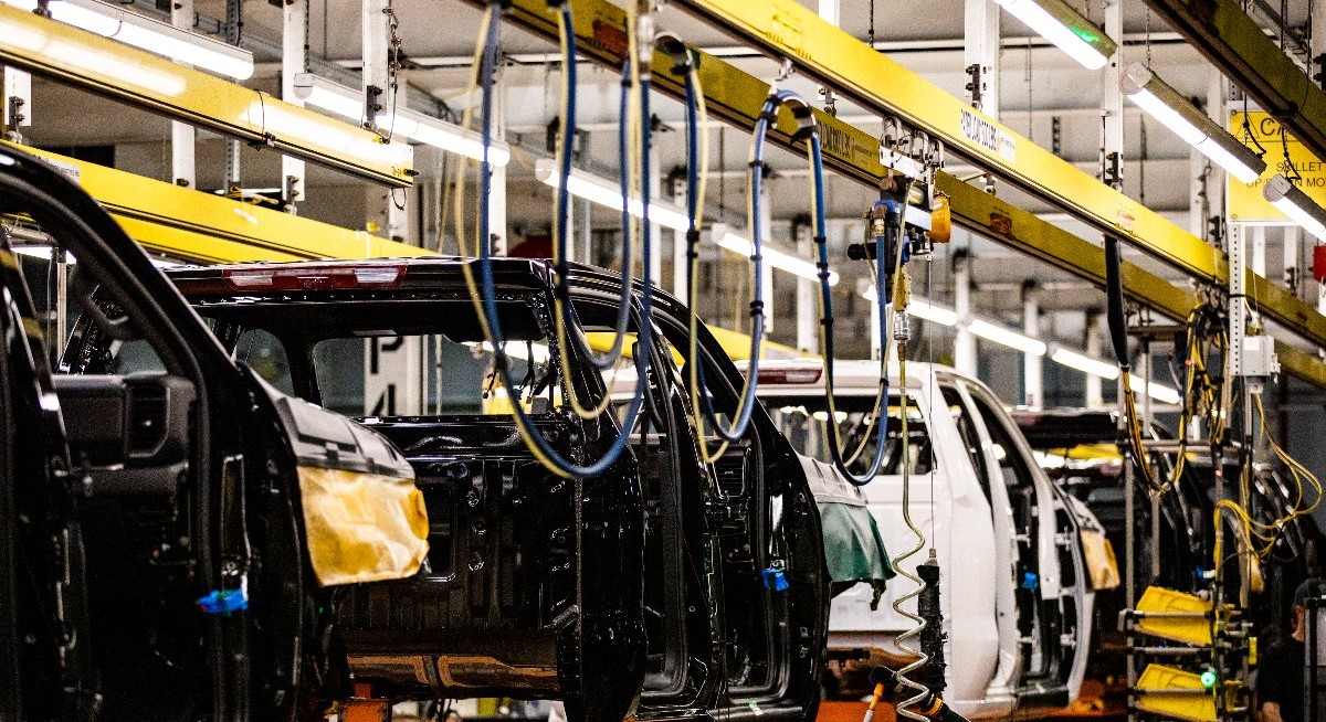 US factory activity shrinks for third month as prices moderate