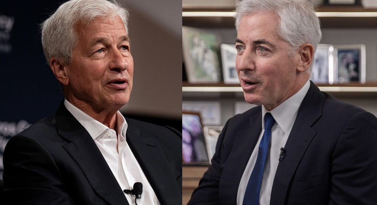 Wall Street execs privately credit Dimon and Ackman for swaying Trump ...