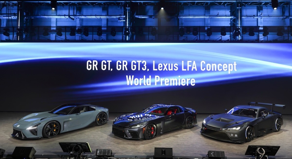 Toyota unveils concept LFA supercar and it’s an electric vehicle