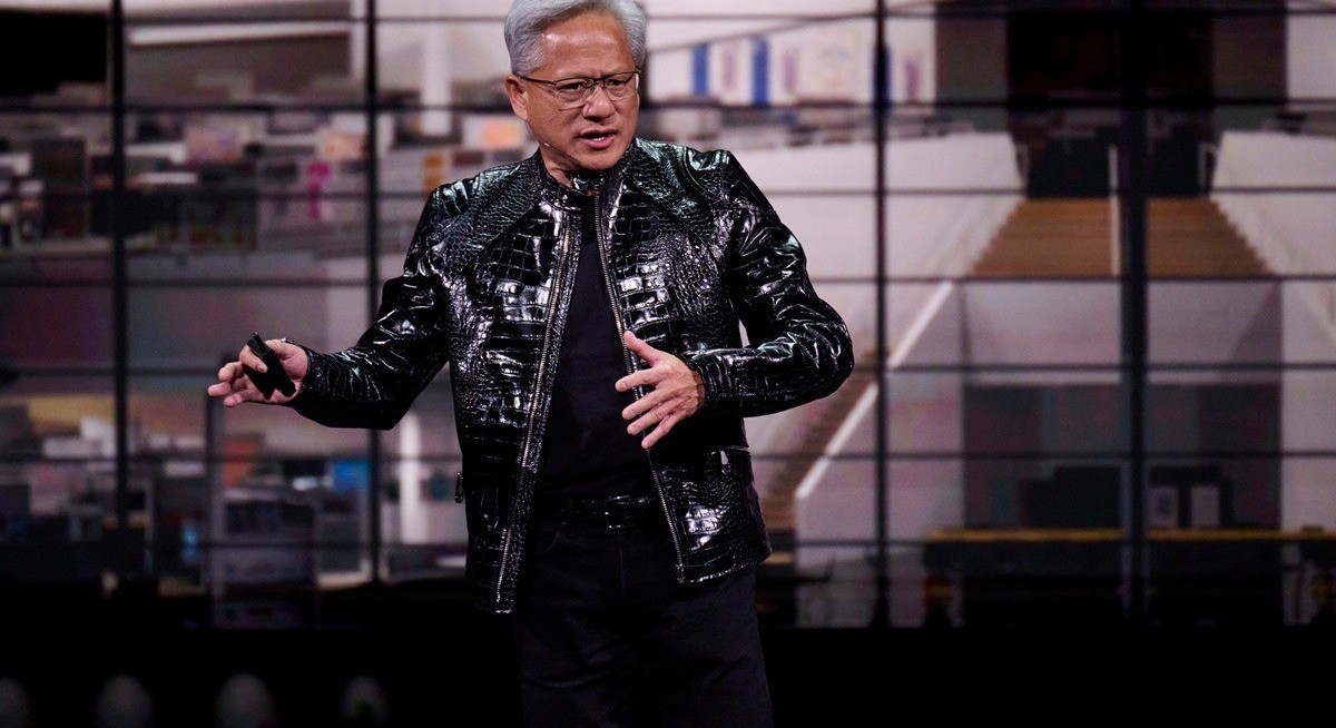 Nvidia CEO says new Rubin chips are on track, helping speed AI