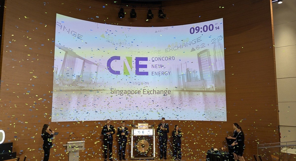Concord New Energy, 2026’s first listing on SGX, opens at 5.6 cents ...