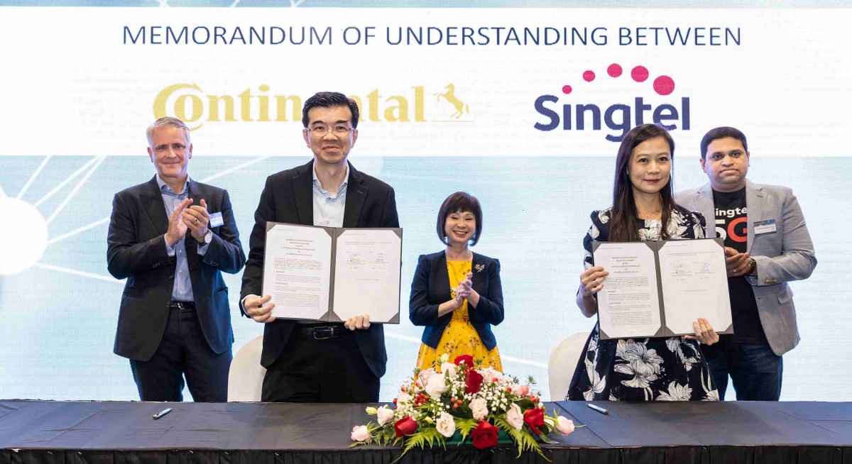 Singtel and Continental partner to develop 5G automotive applications