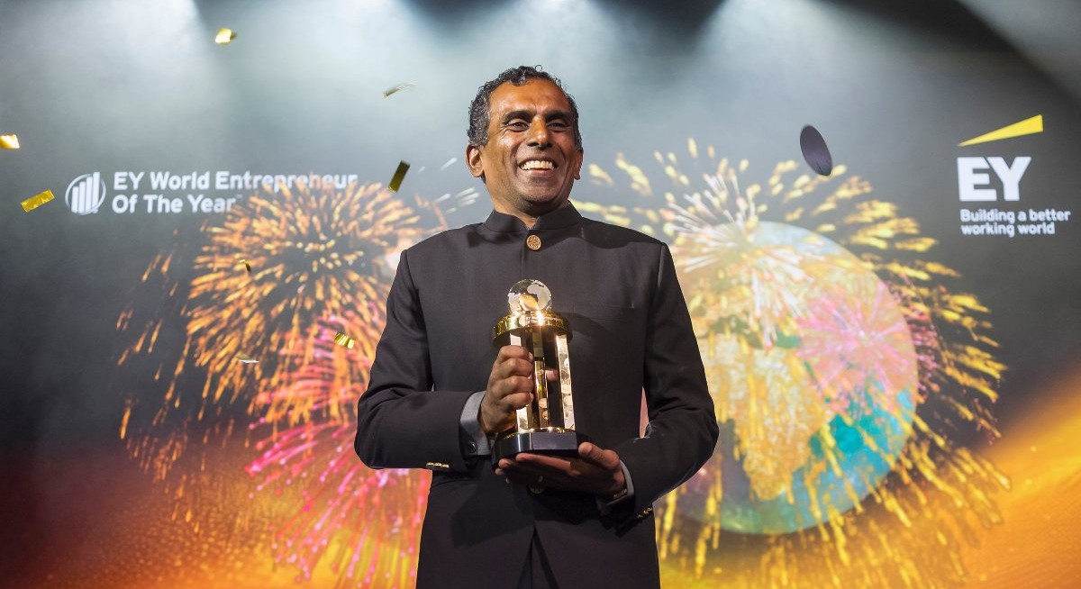 Vellayan Subbiah of Tube Investments of India named EY World ...