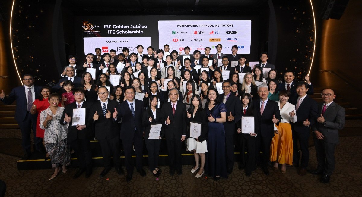 IBF awards scholarships, honours industry veterans at 50th anniversary gala