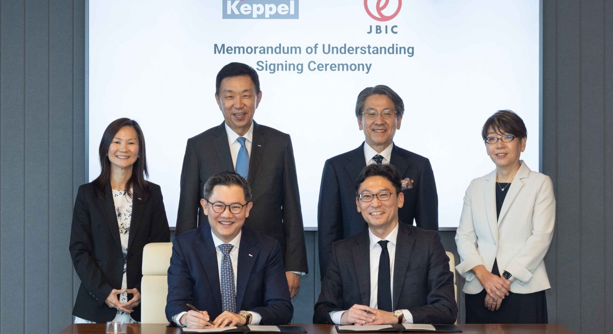 Keppel, JBIC to collaborate on energy transition and digitalisation