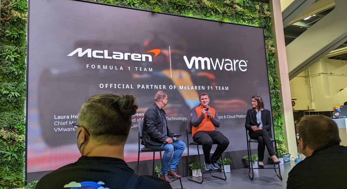 McLaren F1 team leverages VMware for faster and better race performance