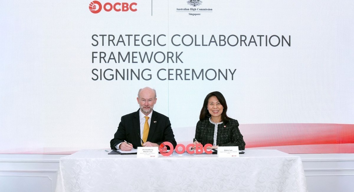 OCBC inks five-year partnership with Australian government to deepen ...