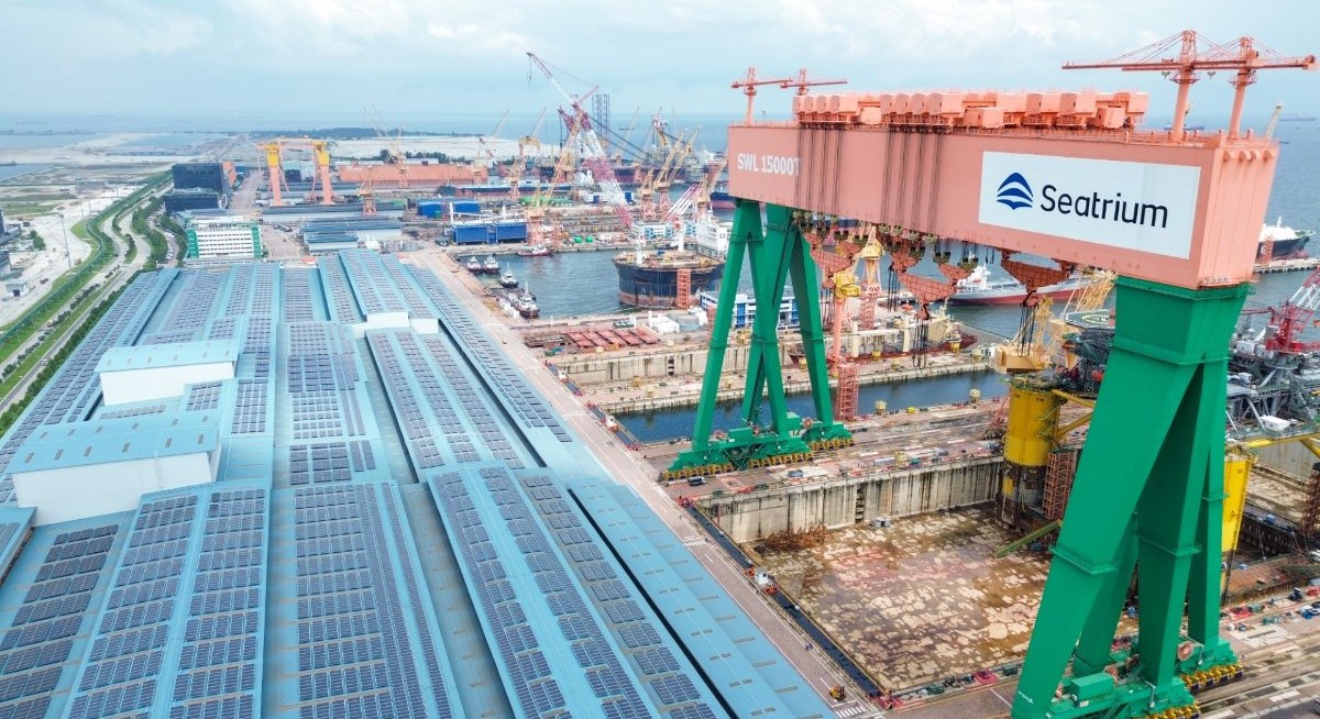 Seatrium delivers fifth and final jackup rig for Borr Drilling