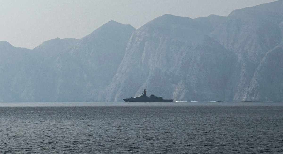 Three ships hit by projectiles in Middle East, says UK Navy